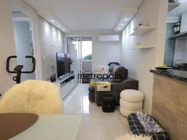 Apartamento com 2 dormitórios à venda, 52 m² por R$ 500.000,00 Casa Branca Santo André/SP