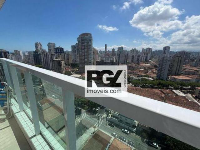 Apartamento com 2 dormitórios à venda, 52 m² por R$ 795.000,00 Embaré Santos/SP