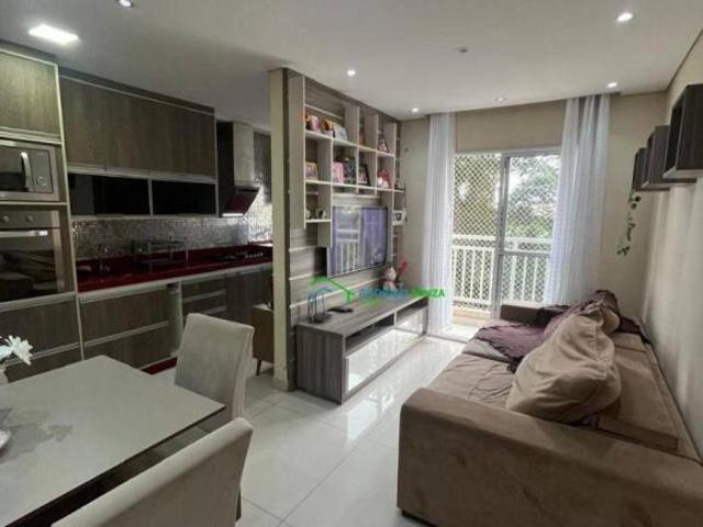 Apartamento com 2 dormitórios à venda, 53 m² I Conodmínio Vista Bela, Parque Viana Barueri/SP