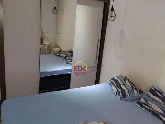 Apartamento com 2 dormitórios à venda, 53 m² por R$ 202.000 Parque Senhor do Bonfim Taubaté/SP