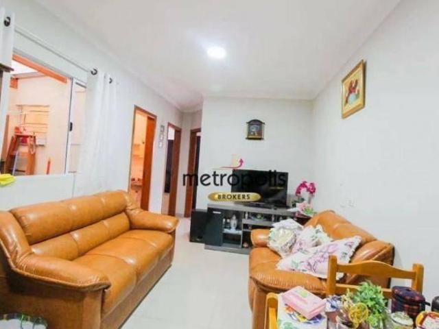 Apartamento com 2 dormitórios à venda, 53 m² por R$ 280.000,00 Vila Camilópolis Santo André/SP