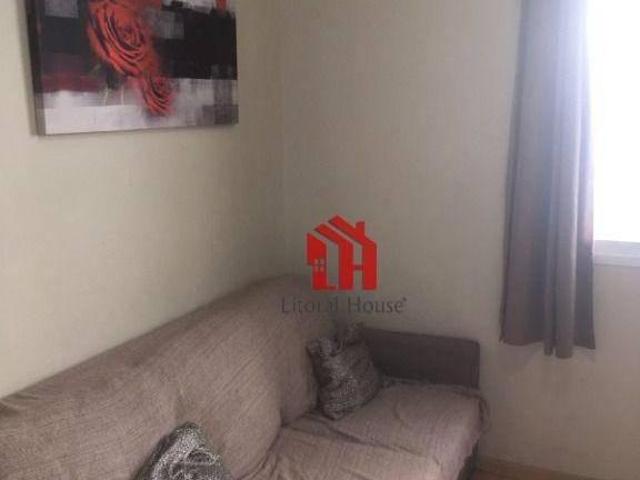 Apartamento com 2 dormitórios à venda, 53 m² por R$ 336.000,00 Macuco Santos/SP