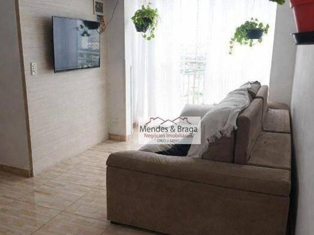 Apartamento com 2 dormitórios à venda, 53 m² por R$ 340.000,00 Ponte Grande Guarulhos/SP