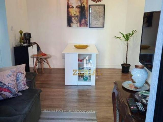 Apartamento com 2 dormitórios à venda, 53 m² por R$ 425.000,00 Vila Euclides São Bernardo do Cam
