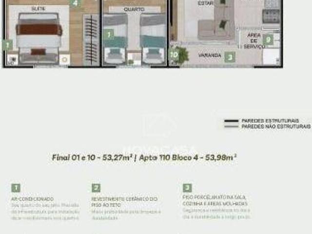 Apartamento com 2 dormitórios à venda, 53 m² por R$ 455.000 Santa Amélia Belo Horizonte/MG
