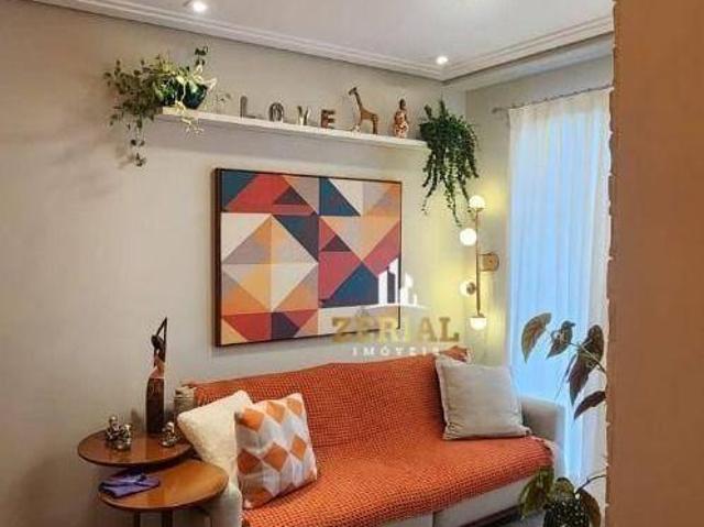 Apartamento com 2 dormitórios à venda, 53 m² por R$ 480.000,00 Campestre Santo André/SP