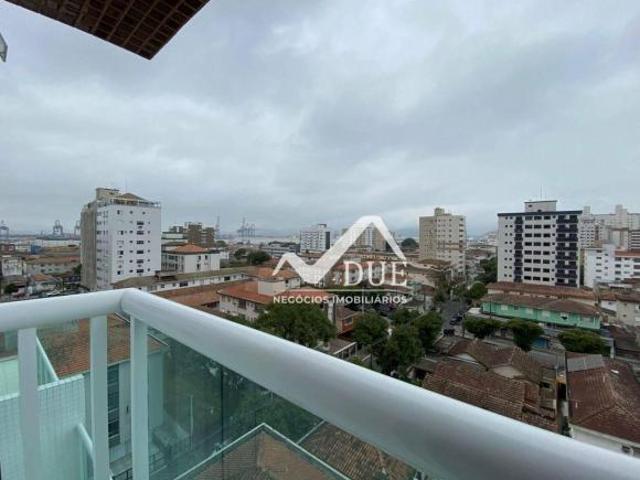 Apartamento com 2 dormitórios à venda, 53 m² por R$ 530.000,00 Aparecida Santos/SP