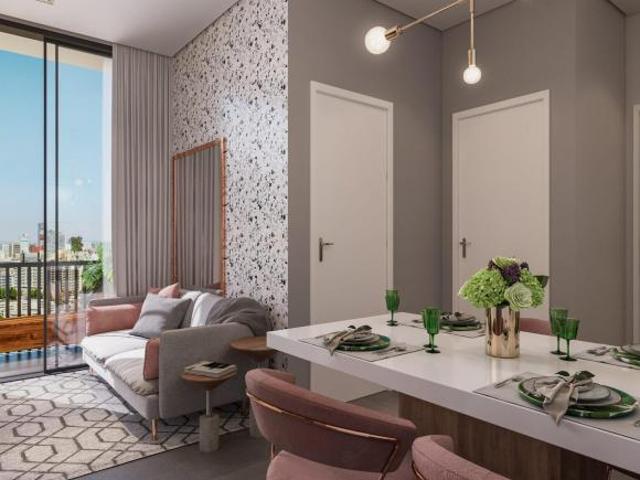 Apartamento com 2 dormitórios à venda, 53 m² por R$ 643.000 Agua Verde Curitiba/PR