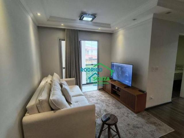 Apartamento com 2 dormitórios à venda, 64 m² I residencial Center Village I Parque Jandaia Carapic
