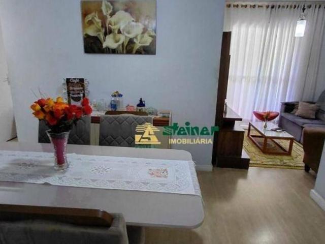 Apartamento com 2 dormitórios à venda, 64 m² por R$ 330.000,00 Jardim Bom Clima Guarulhos/SP