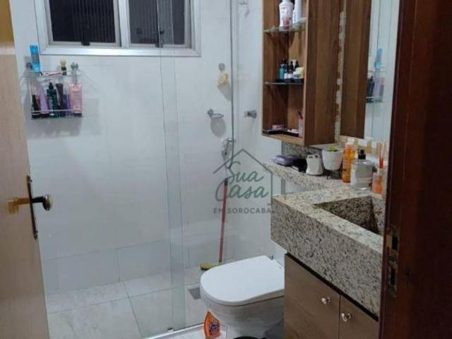 Apartamento com 2 dormitórios à venda, 64 m² por R$ 330.000 Parque Três Meninos Sorocaba/SP