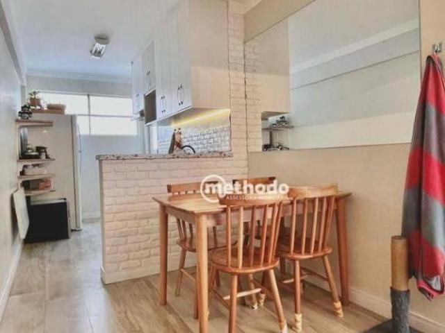 Apartamento com 2 dormitórios à venda, 64 m² por R$ 380.000,00 Cambuí Campinas/SP