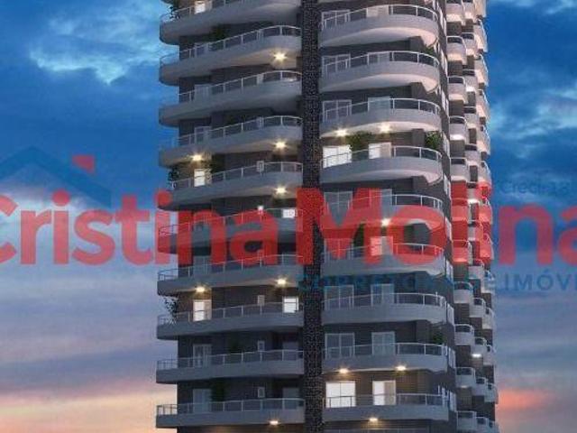 Apartamento com 2 dormitórios à venda, 64 m² por R$ 470.000,00 Vila Caiçara Praia Grande/SP