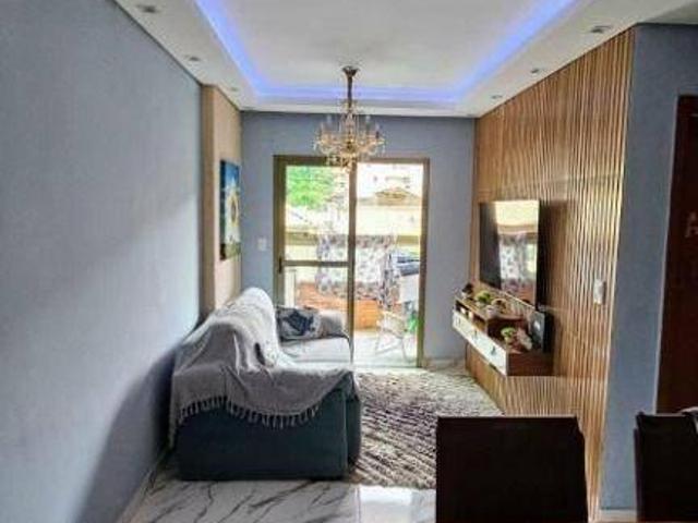 Apartamento com 2 dormitórios à venda, 64 m² por R$ 485.000,00 Canto do Forte Praia Grande/SP