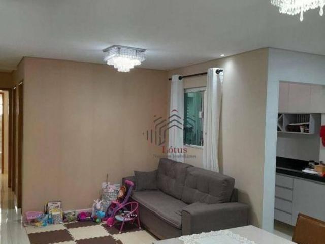 Apartamento com 2 dormitórios à venda, 64 m² por R$ 480.000 Campestre Santo André/SP