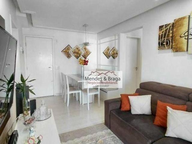 Apartamento com 2 dormitórios à venda, 64 m² por R$ 595.000,00 Vila Augusta Guarulhos/SP