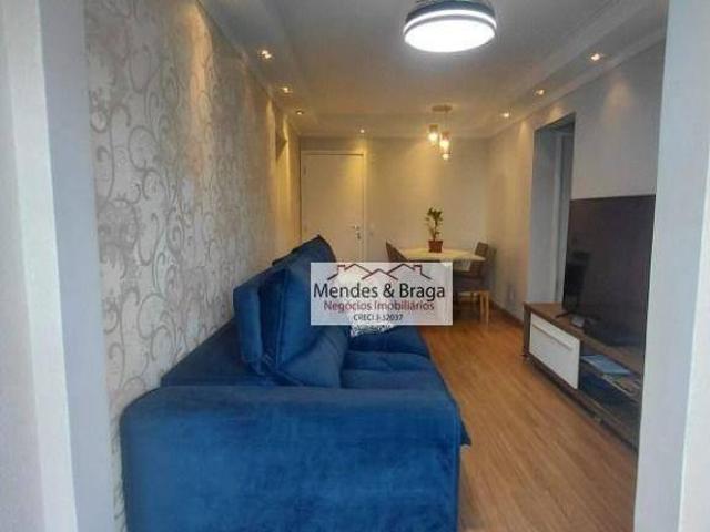 Apartamento com 2 dormitórios à venda, 64 m² por R$ 610.000,00 Vila Augusta Guarulhos/SP