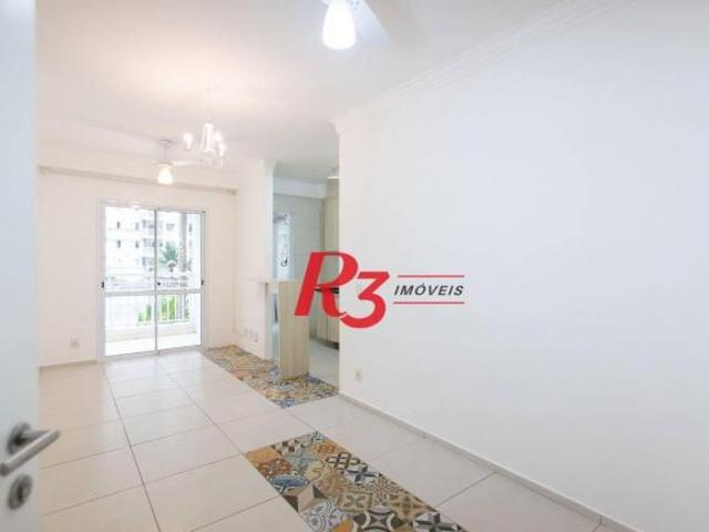 Apartamento com 2 dormitórios à venda, 64 m² por R$ 610.000,00 Marapé Santos/SP