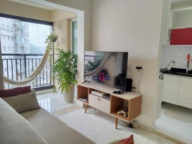Apartamento com 2 dormitórios à venda, 64 m² por R$ 610.000 Marapé Santos/SP