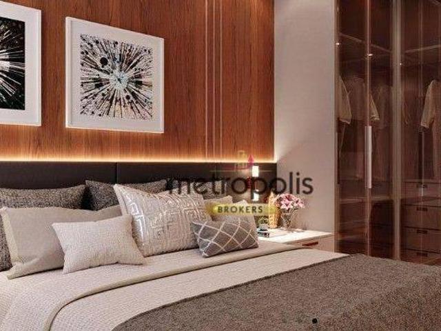 Apartamento com 2 dormitórios à venda, 64 m² por R$ 650.900,00 Campestre Santo André/SP