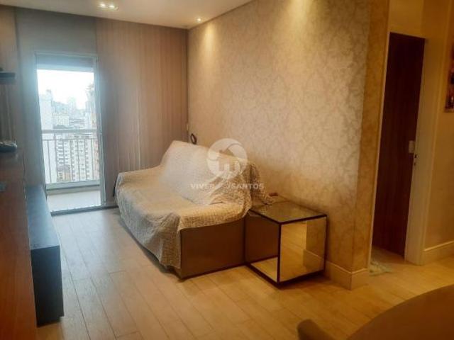Apartamento com 2 dormitórios à venda, 64 m² por R$ 680.000,00 Estuário Santos/SP