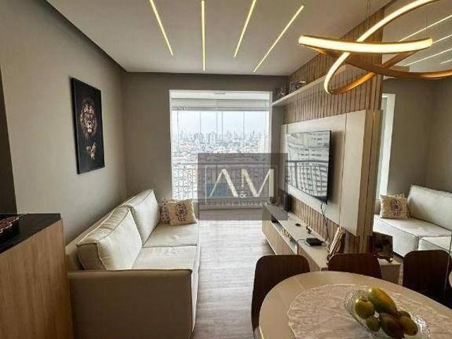 Apartamento com 2 dormitórios à venda, 64 m² por R$ 745.000 Rua Wandenkolk, 711 Mooca