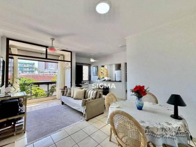 Apartamento com 2 dormitórios à venda, 65 m² por R$ 350.000,00 Enseada Guarujá/SP
