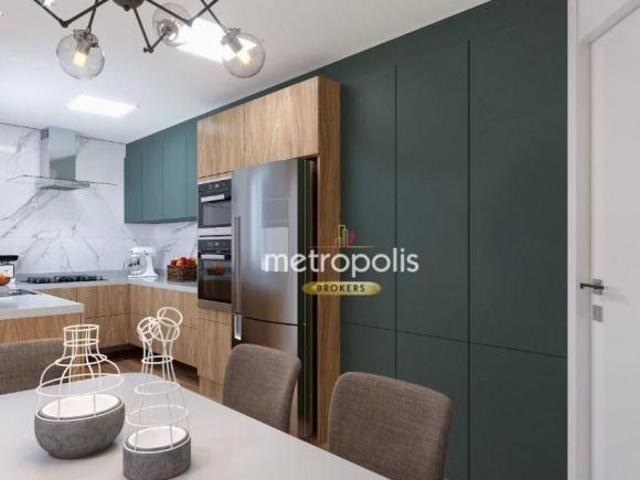 Apartamento com 2 dormitórios à venda, 65 m² por R$ 391.000,01 Vila Guiomar Santo André/SP
