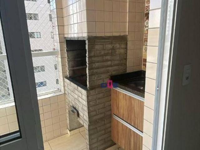 Apartamento com 2 dormitórios à venda, 65 m² por R$ 400.000,00 Aviação Praia Grande/SP