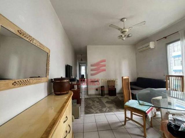 Apartamento com 2 dormitórios à venda, 65 m² por R$ 425.000,00 Ponta da Praia Santos/SP