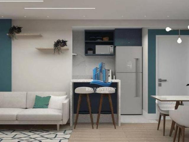 Apartamento com 2 dormitórios à venda, 65 m² por R$ 442.000,00 Utinga Santo André/SP
