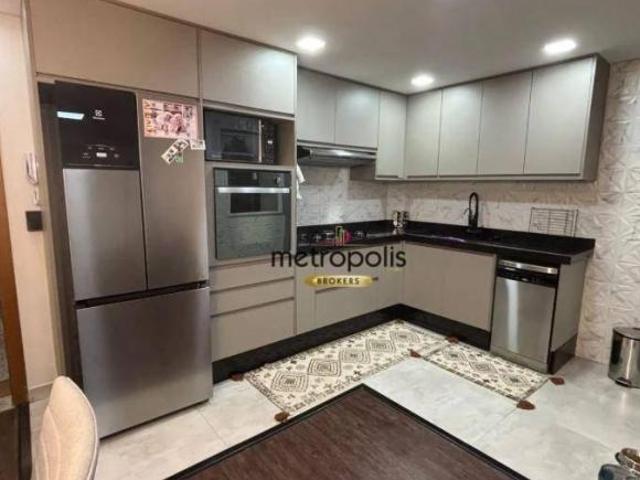 Apartamento com 2 dormitórios à venda, 65 m² por R$ 455.000,00 Vila Pires Santo André/SP