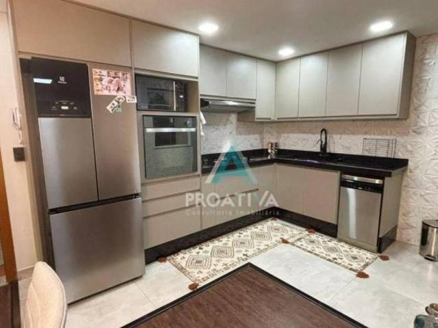 Apartamento com 2 dormitórios à venda, 65 m² por R$ 455.000,00 Vila Pires Santo André/SP