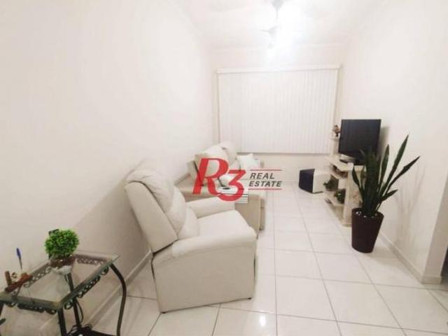 Apartamento com 2 dormitórios à venda, 65 m² por R$ 480.000,00 Vila Belmiro Santos/SP