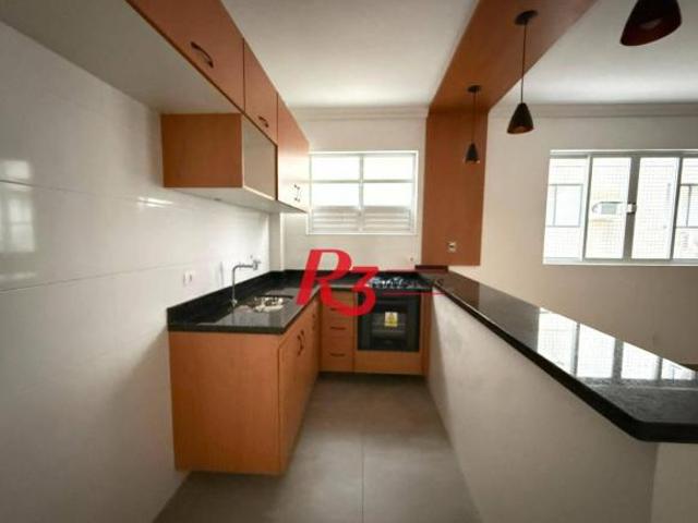 Apartamento com 2 dormitórios à venda, 65 m² por R$ 520.000,00 Macuco Santos/SP