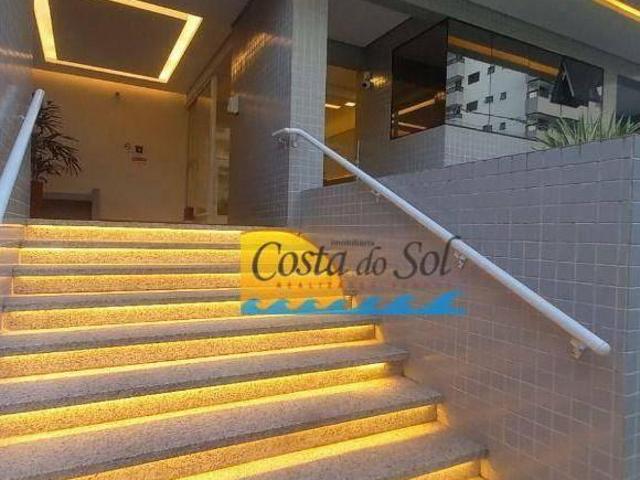 Apartamento com 2 dormitórios à venda, 65 m² por R$ 550.000,00 Forte Praia Grande/SP