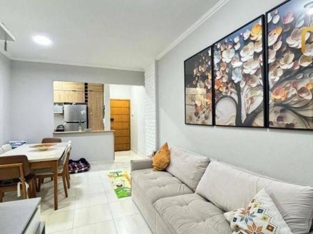 Apartamento com 2 dormitórios à venda, 65 m² por R$ 598.000,00 Canto do Forte Praia Grande/SP