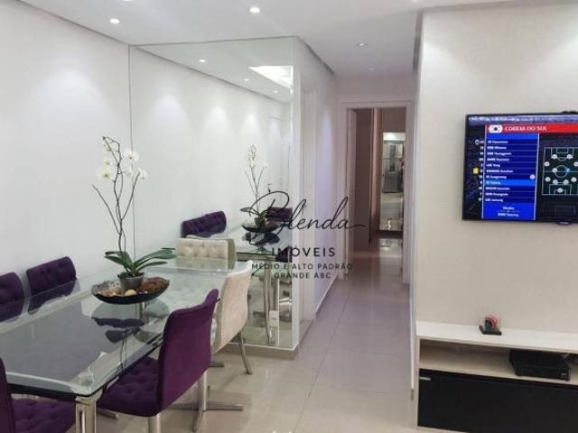 Apartamento com 2 dormitórios à venda, 65 m² por R$ 633.880 Jardim Três Marias São Bernardo do C