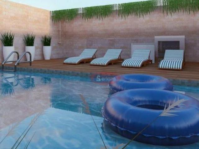 Apartamento com 2 dormitórios à venda, 65 m² por R$ 641.000,00 Macuco Santos/SP