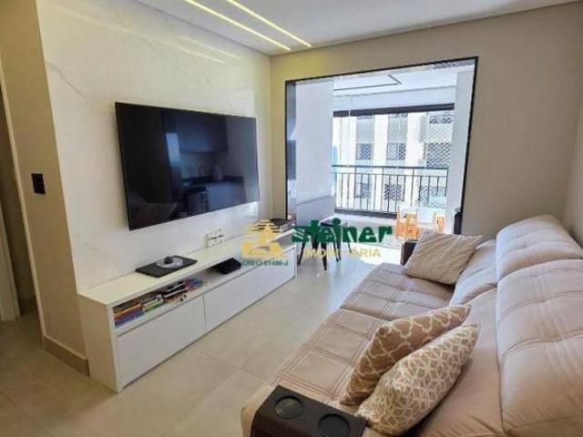 Apartamento com 2 dormitórios à venda, 65 m² por R$ 665.000,00 Vila Paulista Guarulhos/SP