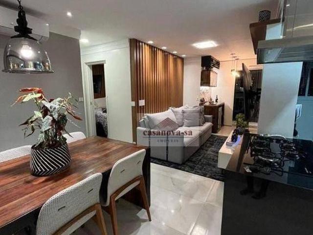 Apartamento com 2 dormitórios à venda, 65 m² por R$ 860.000,00 Jardim Santo André/SP