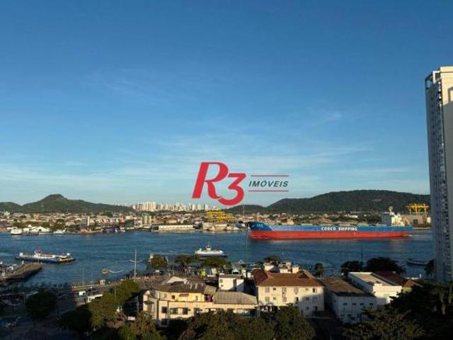 Apartamento com 2 dormitórios à venda, 65 m² por R$ 950.000,00 Ponta da Praia Santos/SP