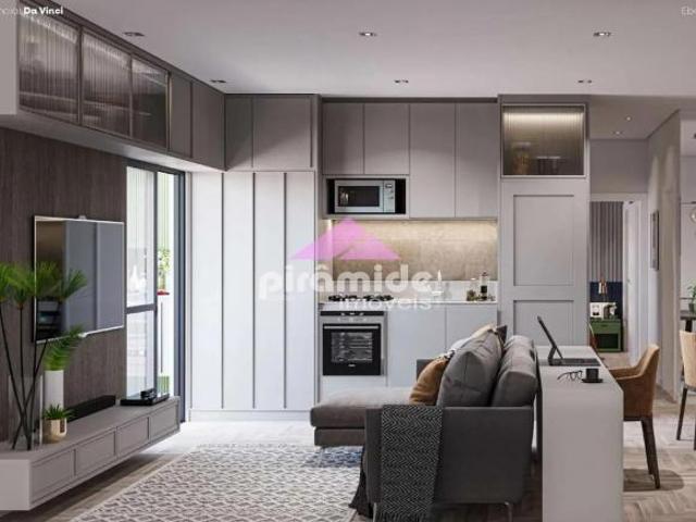 Apartamento com 2 dormitórios à venda, 65,89 m² por R$ 512.450,47 Centro São José dos Campos/SP