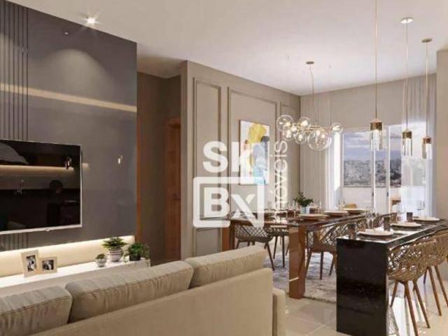 Apartamento com 2 dormitórios à venda, 66 m² por R$ 408.000,00 Tubalina Uberlândia/MG