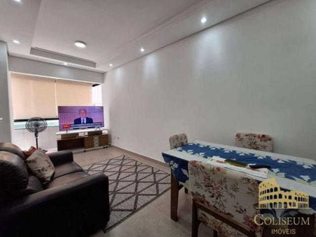 Apartamento com 2 dormitórios à venda, 66 m² por R$ 410.000,00 Vila Assunção Praia Grande/SP