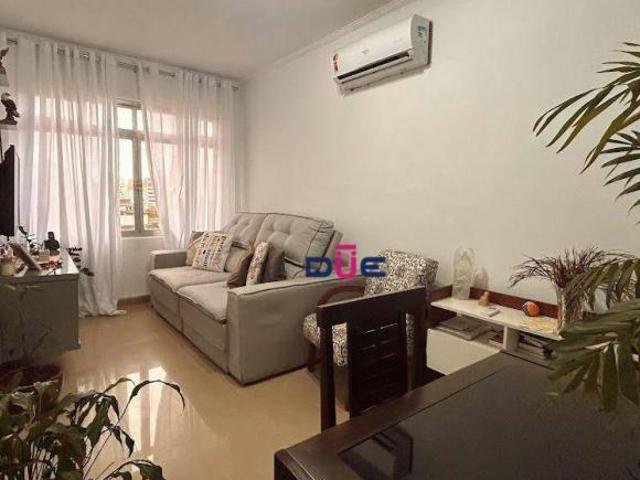 Apartamento com 2 dormitórios à venda, 66 m² por R$ 550.000 Embaré Santos/SP
