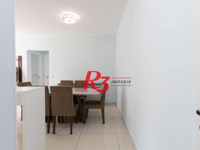 Apartamento com 2 dormitórios à venda, 66 m² por R$ 695.000,00 José Menino Santos/SP