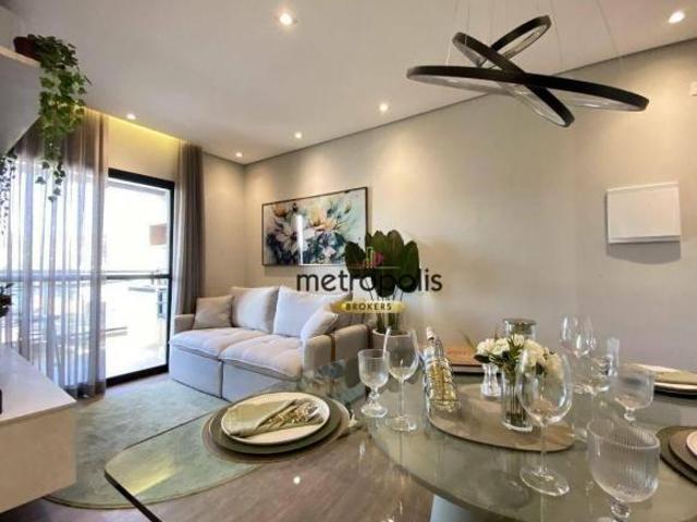 Apartamento com 2 dormitórios à venda, 66 m² por R$ 700.000,00 Nova Petrópolis São Bernardo do C