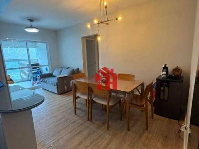 Apartamento com 2 dormitórios à venda, 66 m² por R$ 810.000,00 José Menino Santos/SP