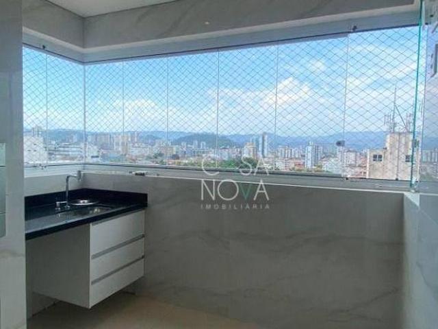 Apartamento com 2 dormitórios à venda, 67 m² por R$ 1.219.000,00 Boqueirão Santos/SP